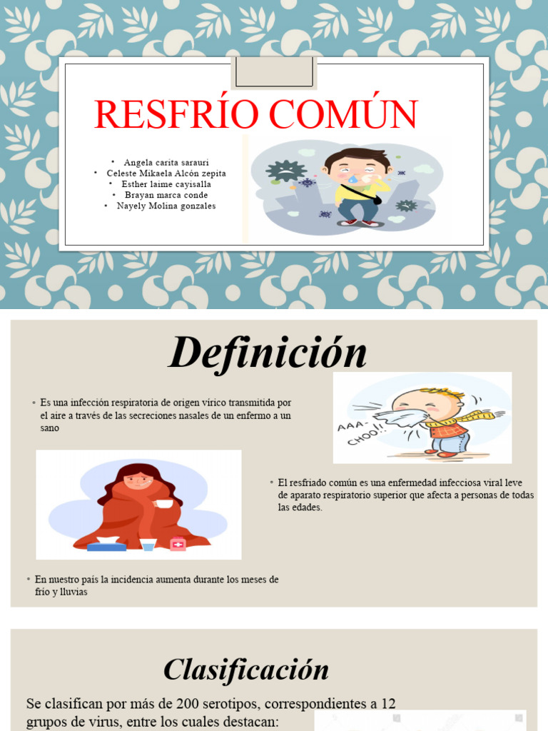 Resfrio Comun | PDF | Resfriado comun | Virus
