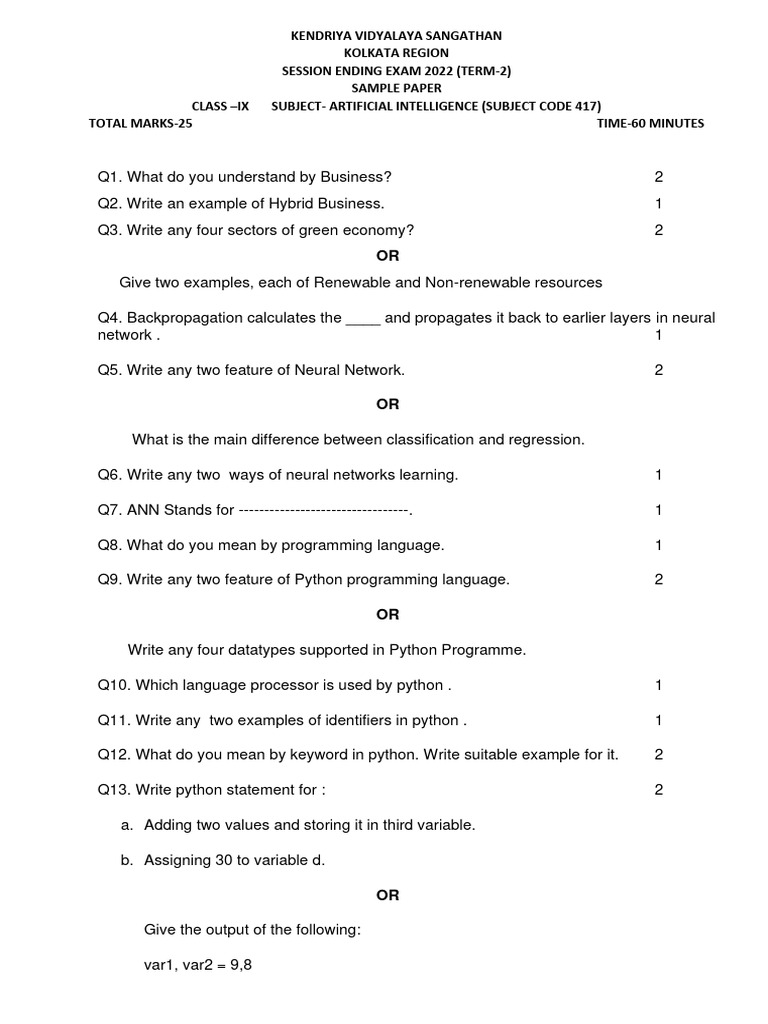 SP Ix Ai | PDF | Artificial Neural Network | Computer Science