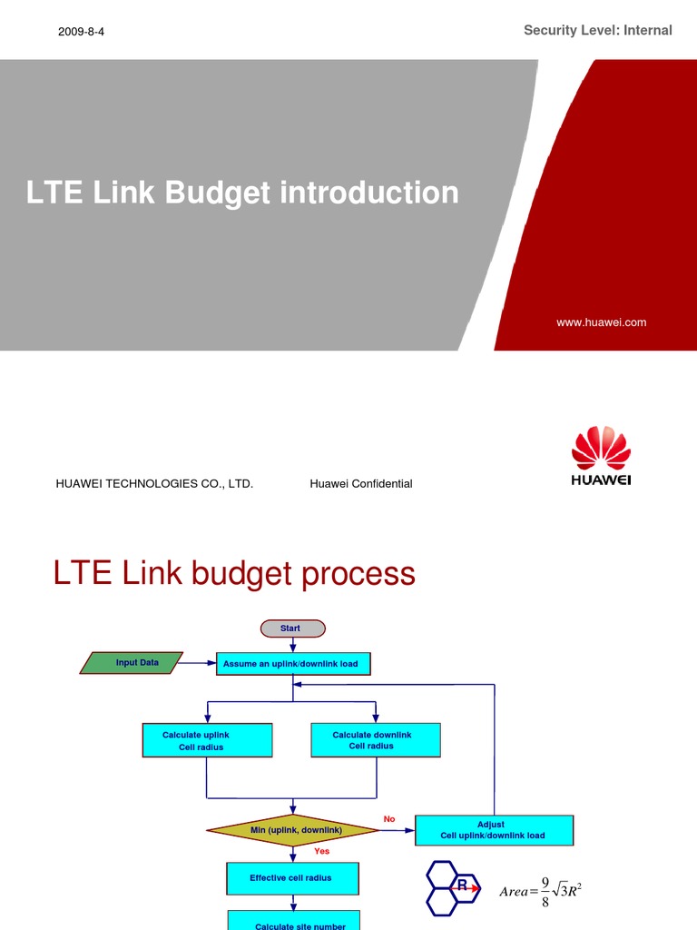 LTE Link Budget Introduction V1.0 | PDF | Business