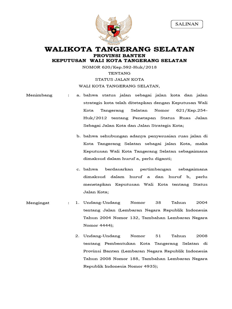 SK Jalan Tangsel | PDF