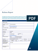 Referee Report | PDF | Mentorship | Learning