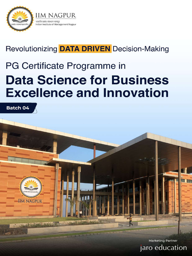 IIM NAGPUR - DBI - Batch 04 - Brochure | PDF