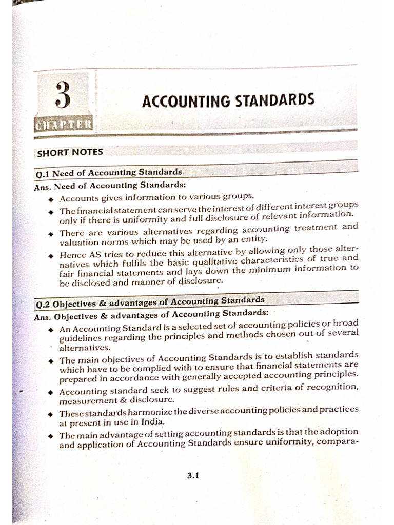 Accounting Standards | PDF