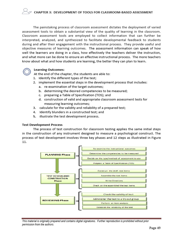 Chapter 3 - Test Development Process | PDF | Multiple Choice ...