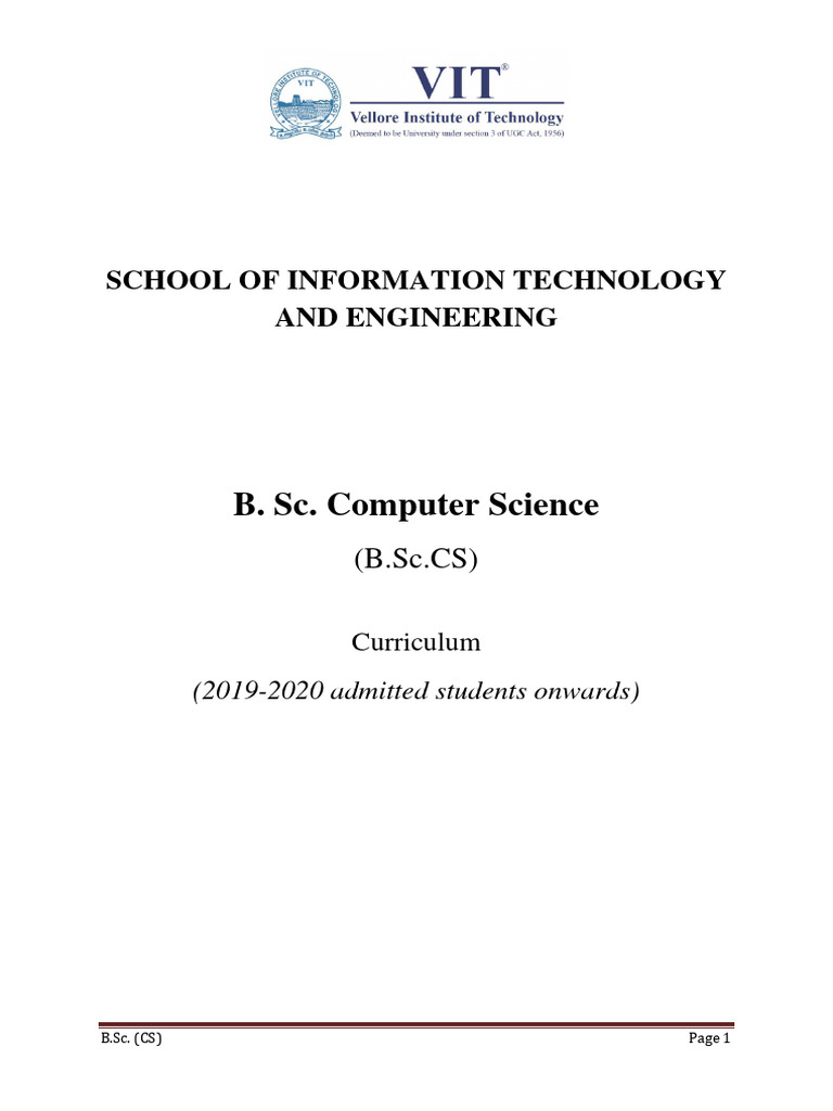 BSC Subjects Cs | PDF | Statistics | Method (Computer Programming)