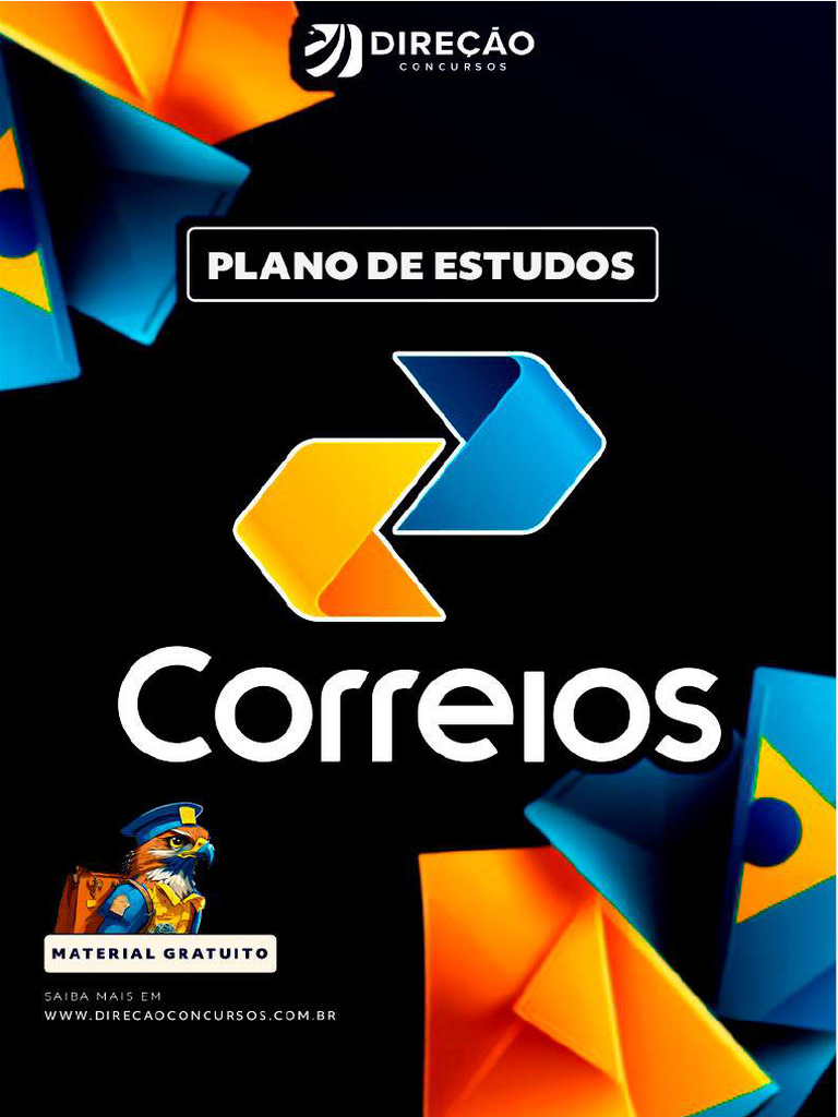 Plano de Estudo Correios Atualizado | PDF | Carreira e Crescimento | Arte