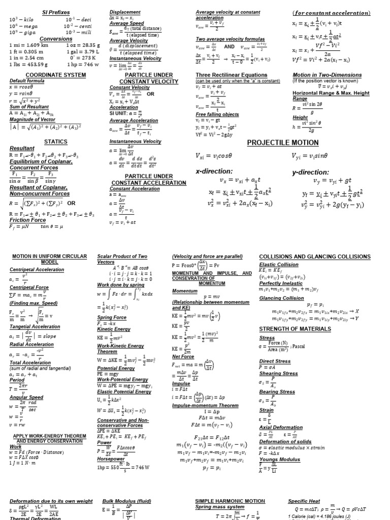 IndexCard | PDF | Acceleration | Force