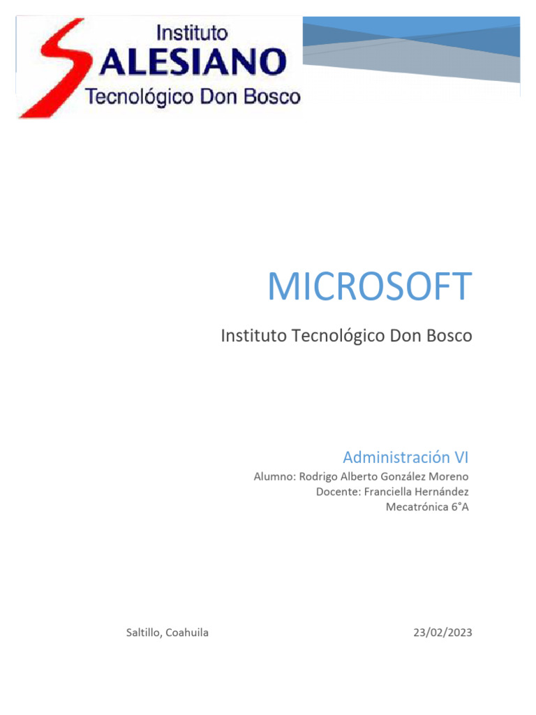 Estrategia y Políticas de Microsoft | PDF | Microsoft | Business