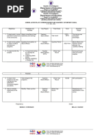 SELG General Plan of Action GPOA 2024 2025 | PDF | Wellness