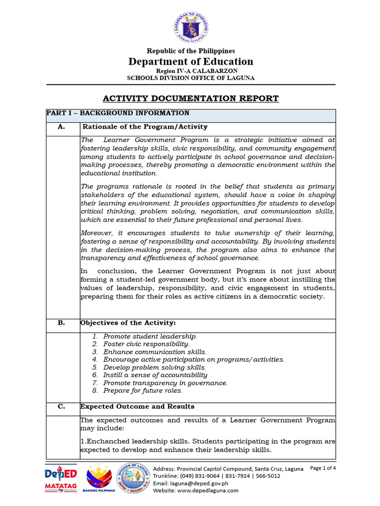 Selg Localized Report | PDF | Civic Engagement | Governance