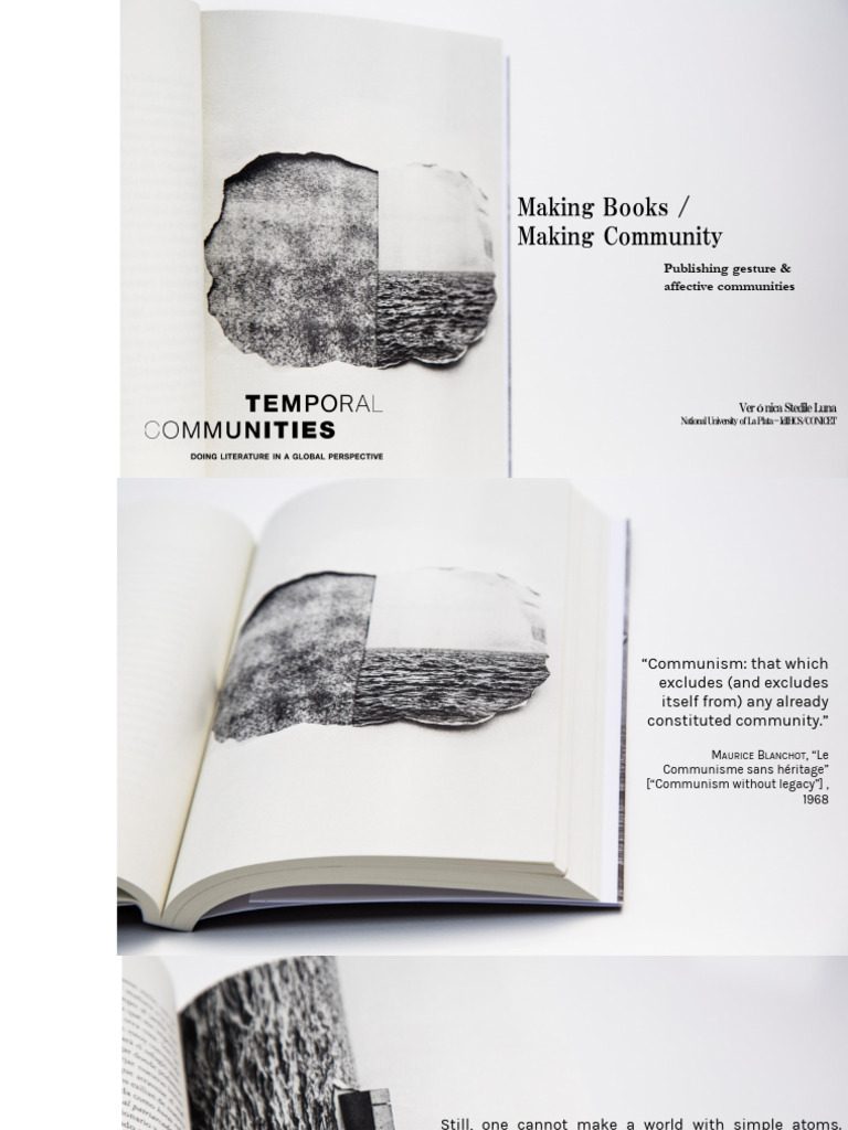 Community and Publishing Gestures | PDF | Books