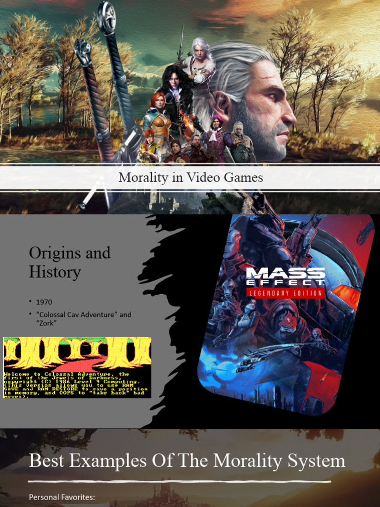 Morality in Video Games | PDF | Social Science | Young Adult