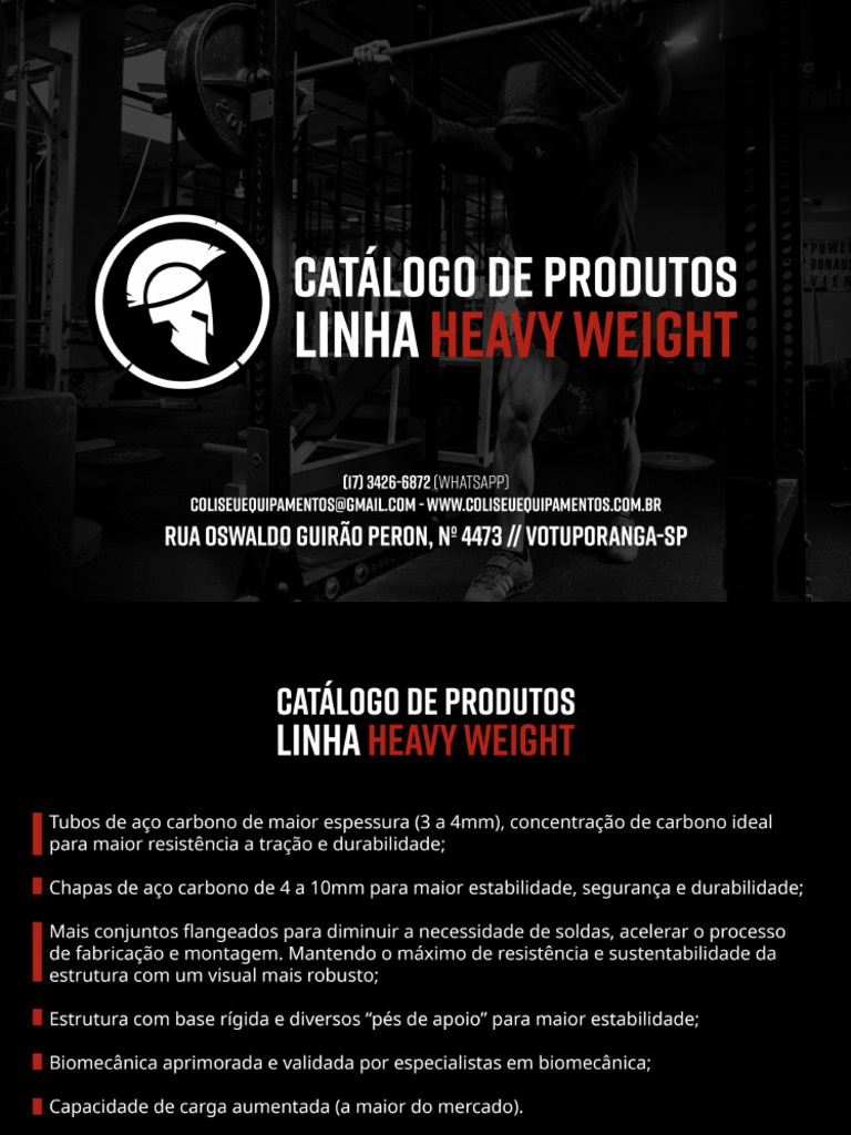 Catálogo - Heavy Weight | PDF