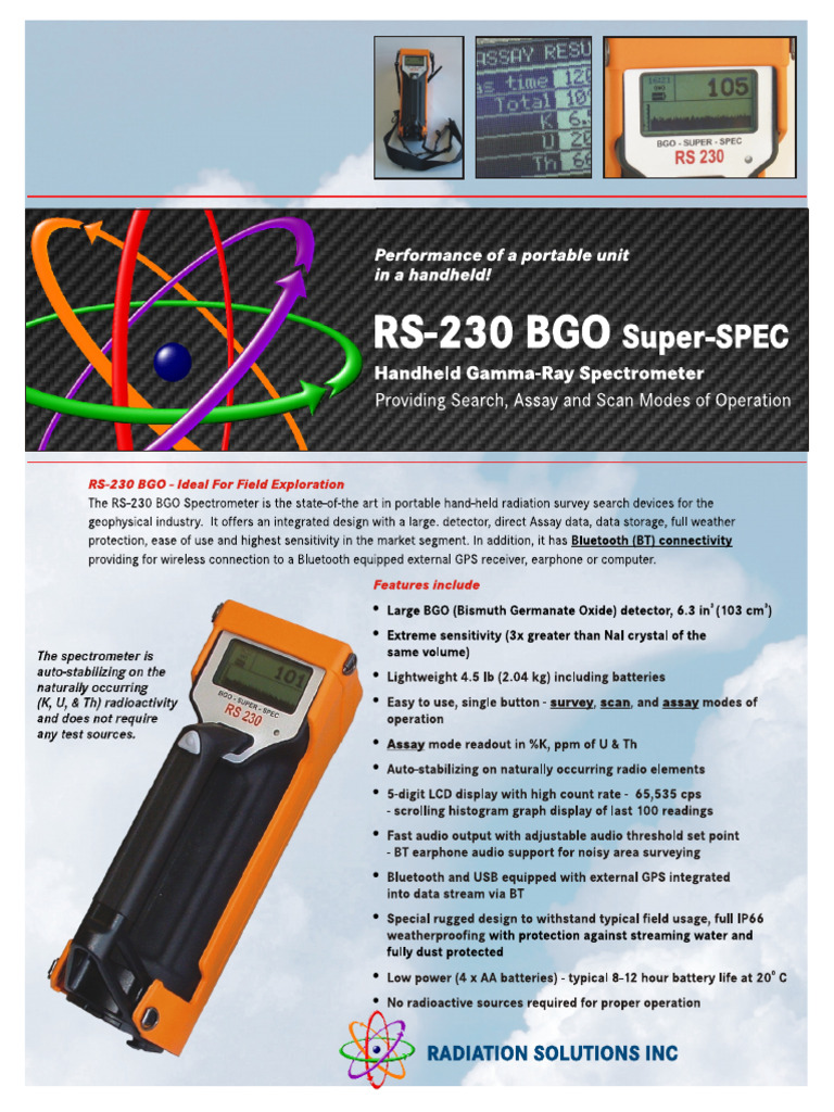 Gama - Ray Manual | PDF