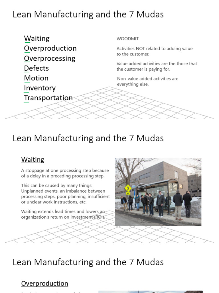 The+9+Mudas | PDF | Lean Manufacturing | Inventory