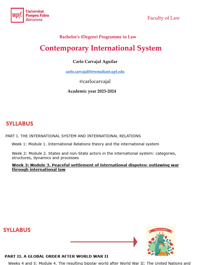 SLIDES Module 3 | PDF | International Humanitarian Law | Geneva Conventions