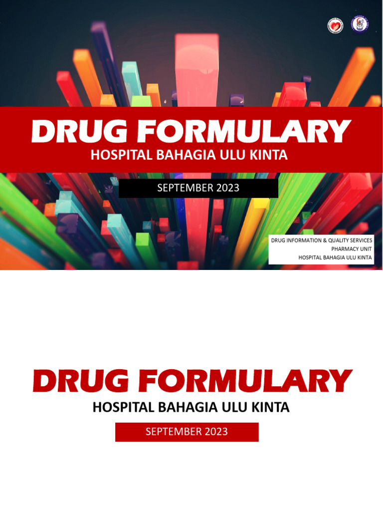 Hbuk Drug Formulari Edisi Sept 2023 | Download Free PDF | Medical ...
