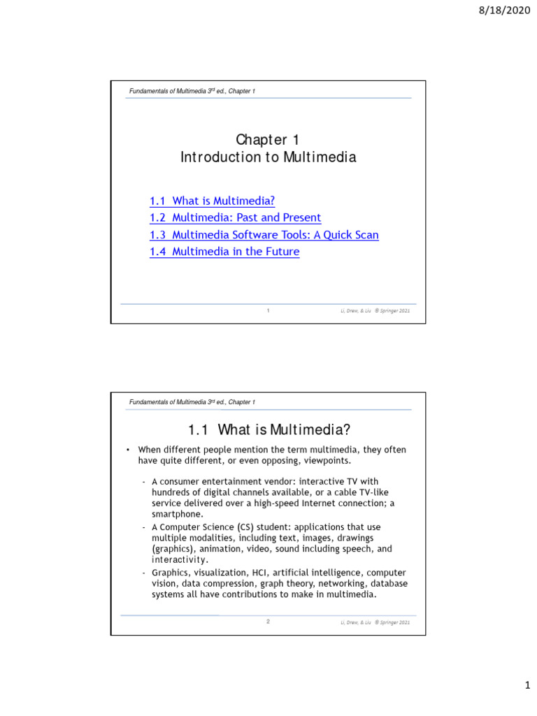 Chapter1 Edition 3 2up | PDF | Html | Xml