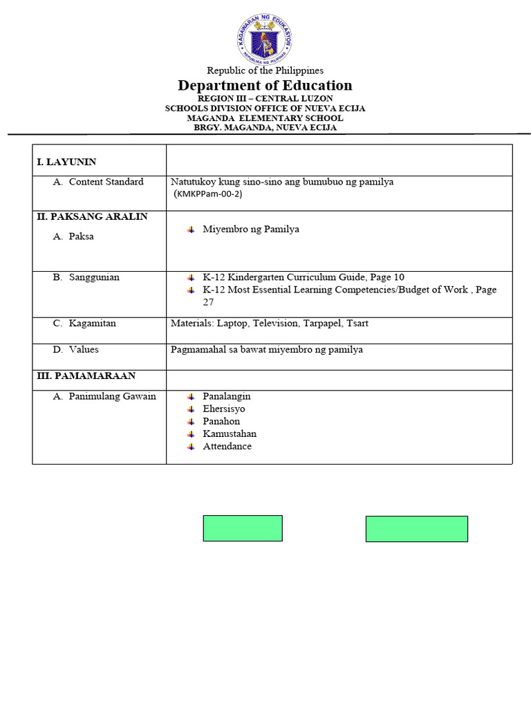 Cot LP Q2-Week2 | PDF