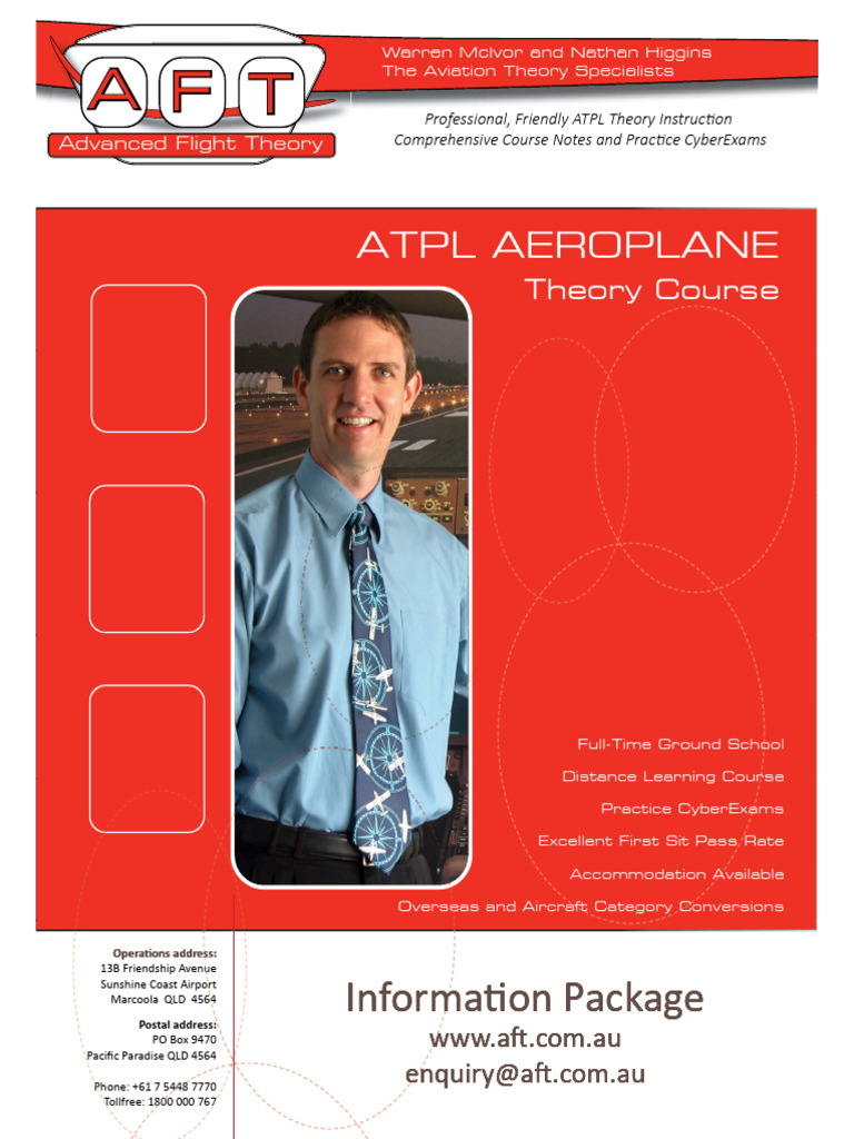 ATPL Information Brochure - January 2024 | PDF | Aviation