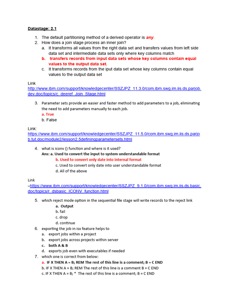 Datastage 2.1 | PDF | Parameter (Computer Programming) | C (Programming Language)