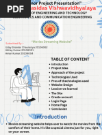 Chat Application Project Report | PDF | Web Application | Java Script