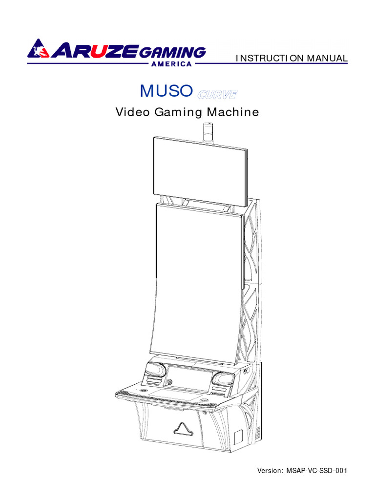 Muso Video Curve Instruction Manual Msap-Vc-ssd-001 | PDF | Lithium Ion Battery | Computer Monitor
