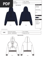 Tech Pack of T-Shirt | PDF