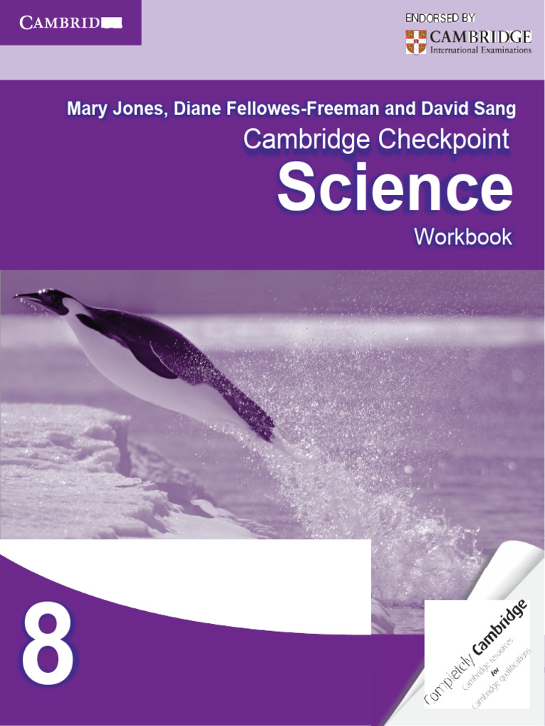 Cambridge Checkpoint Science Workbook 8 | PDF | Light | Leaf