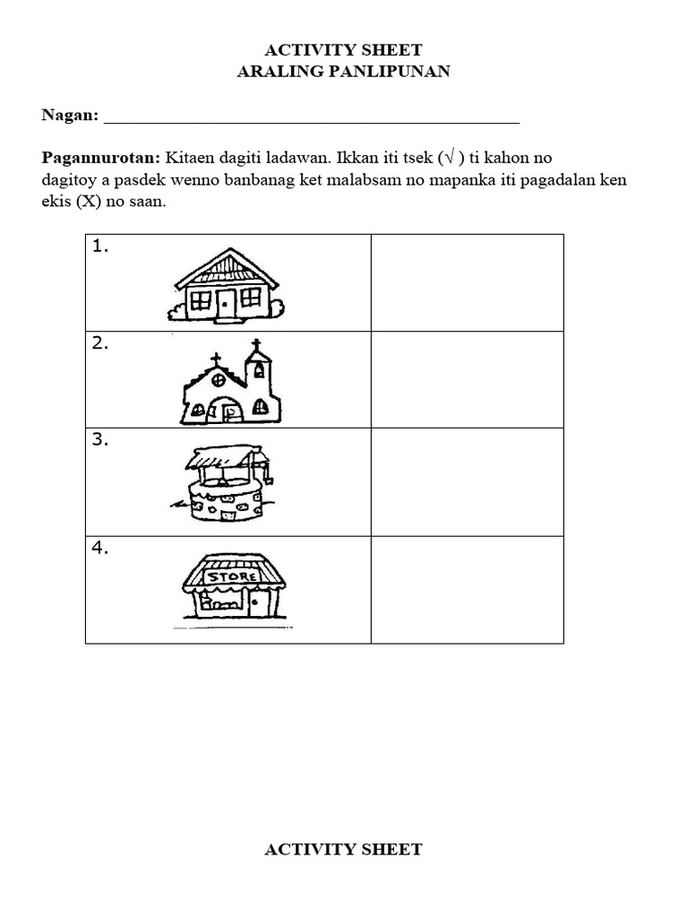 Activity Sheet 3 | PDF