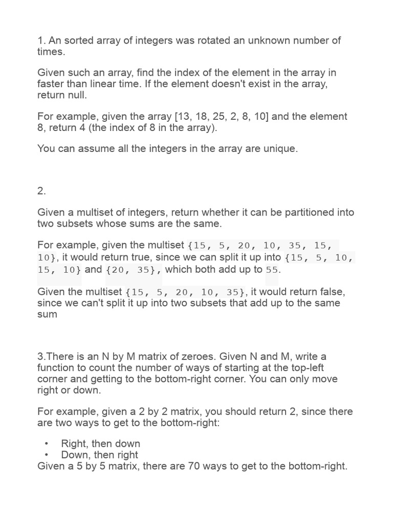 Zoho Practice Set 7 Pdf 0802