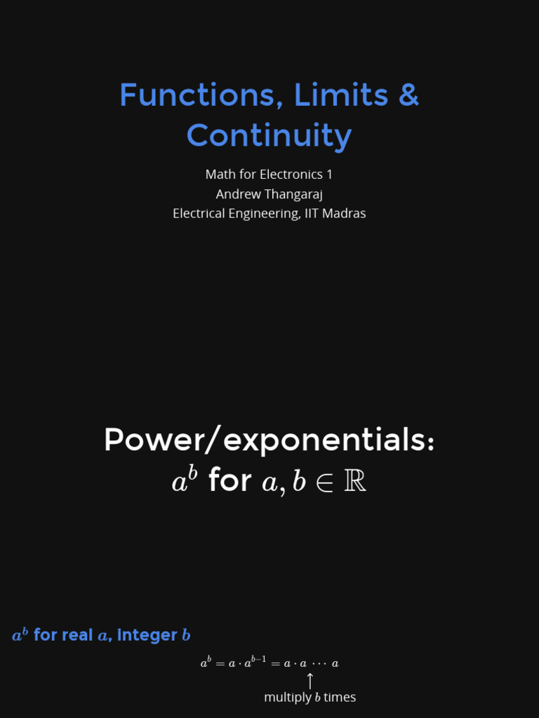 Functions Limits Continuity Download Free Pdf Multiplication