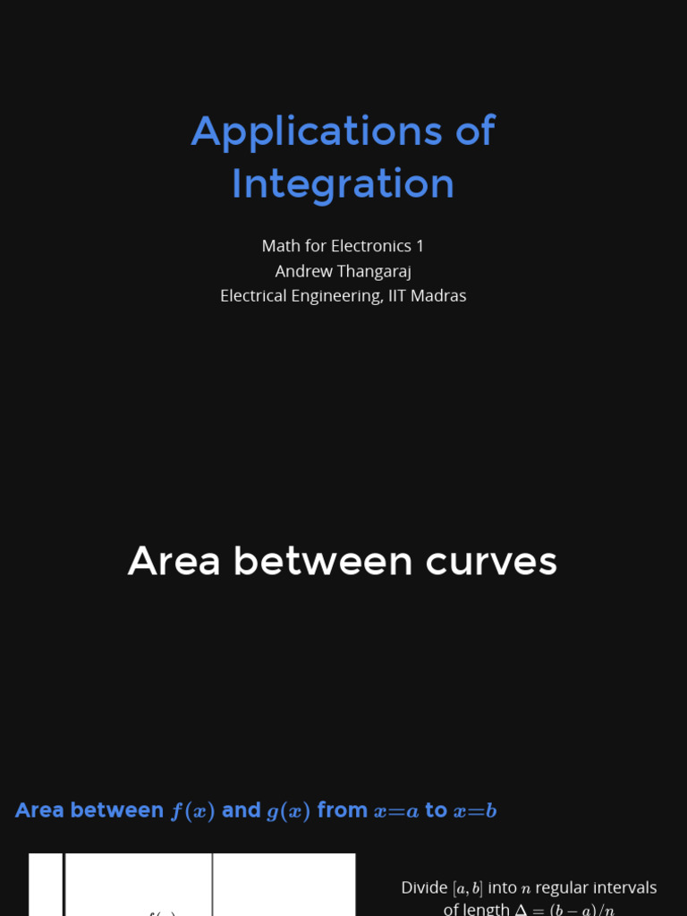 Applications-Of-Integration For Engineering, File | PDF | Logarithm ...