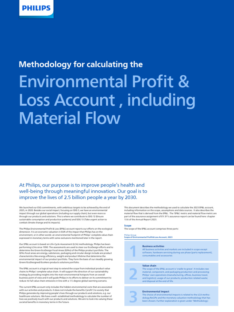 Epl Methodology | PDF | Life Cycle Assessment | Waste