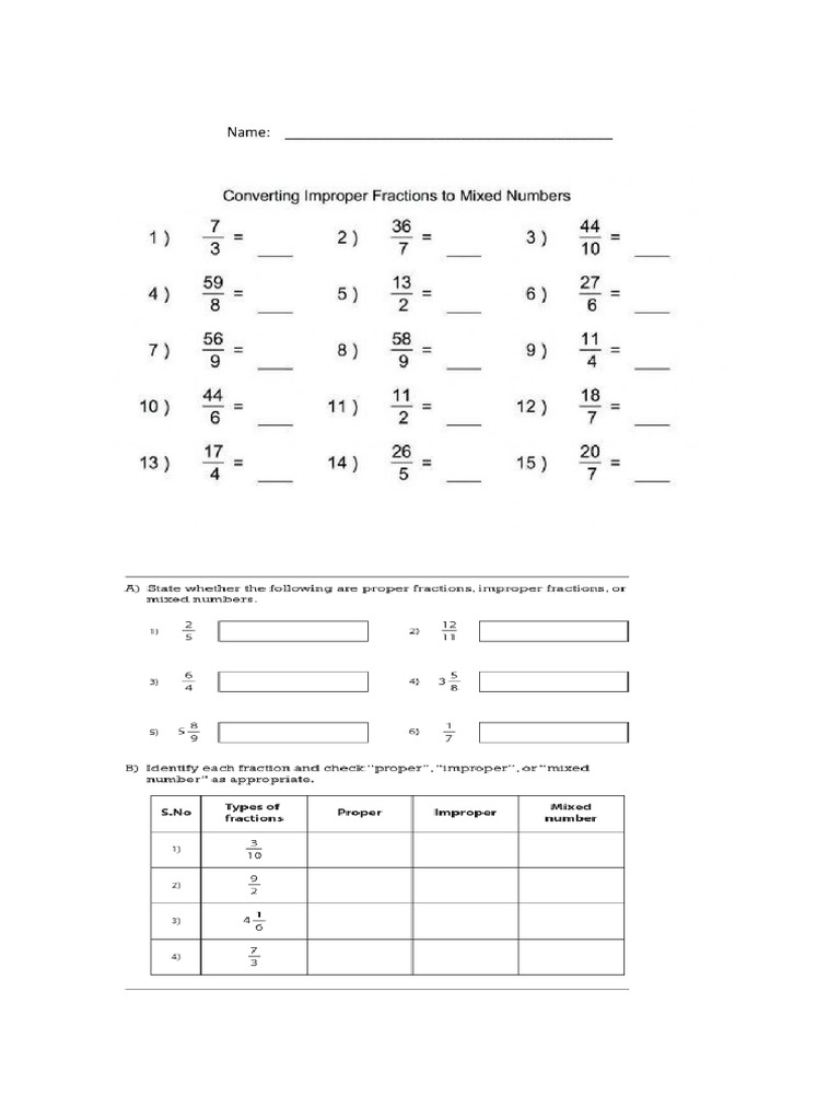 Grade 5 Worksheet | PDF