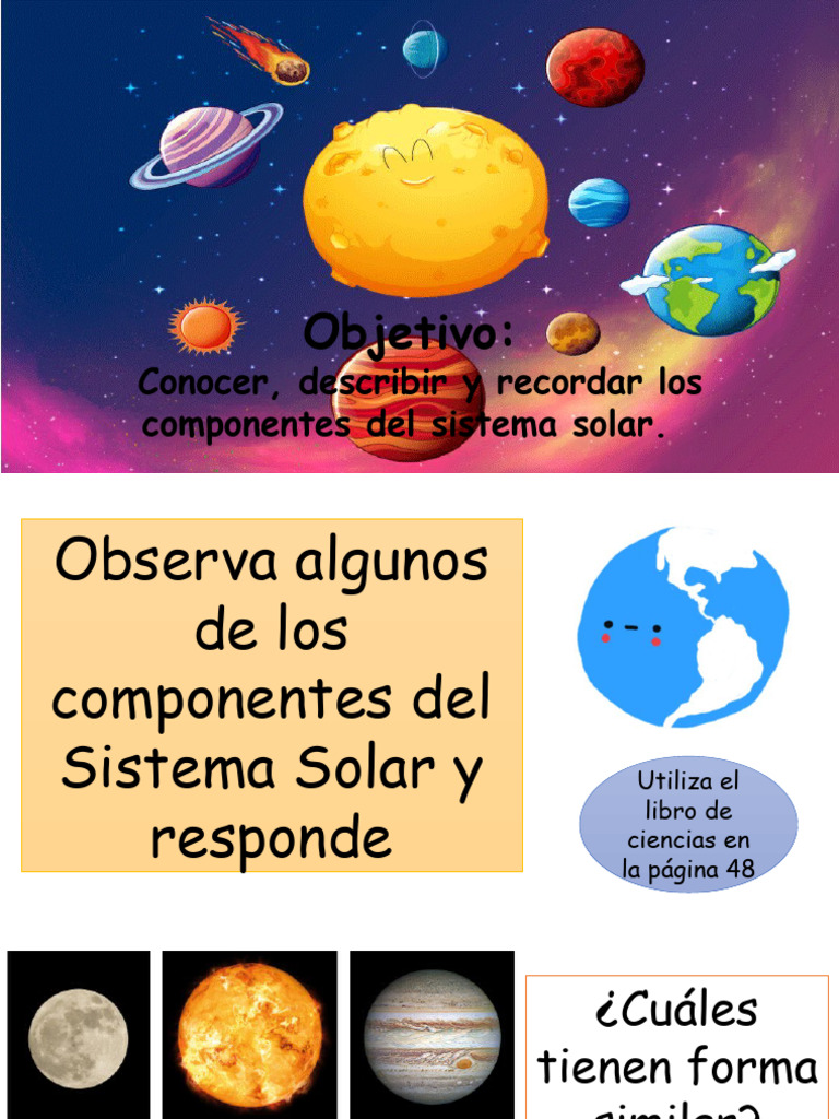 Guía de Estudio del Sistema Solar | PDF | Sistema solar | Dom