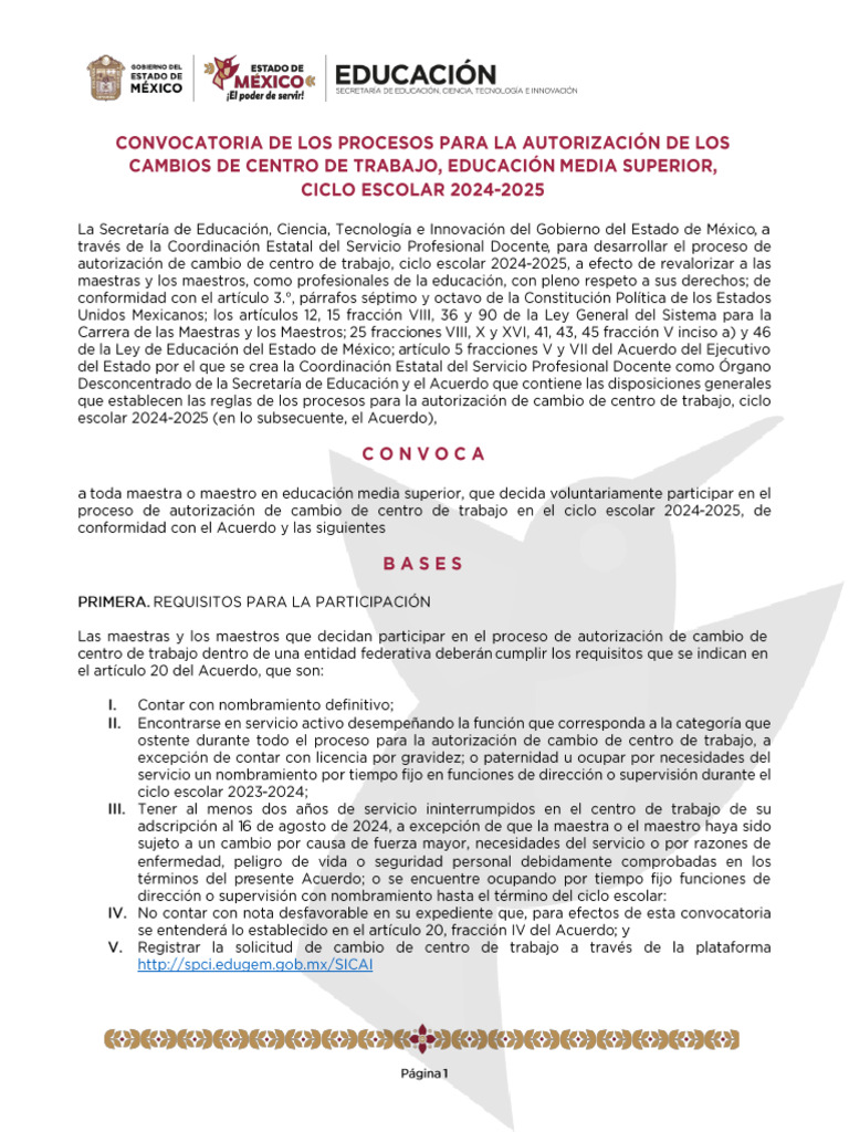 Conv CCT Ms 24 25 | PDF