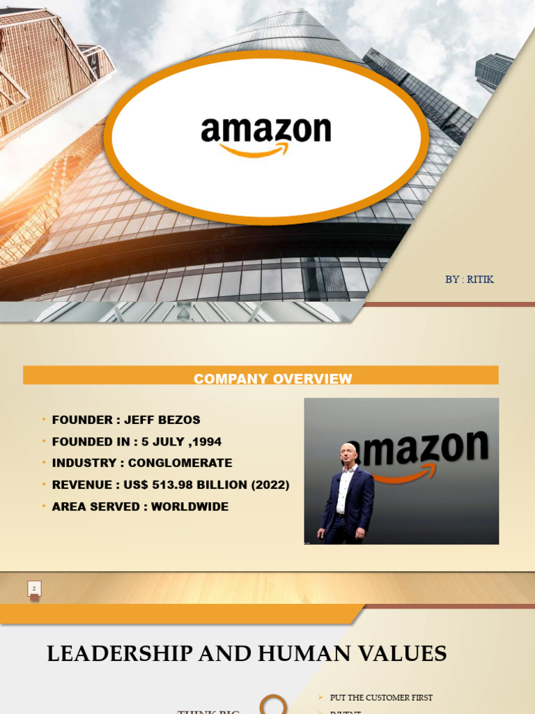 Amazon: Global Conglomerate Overview | PDF