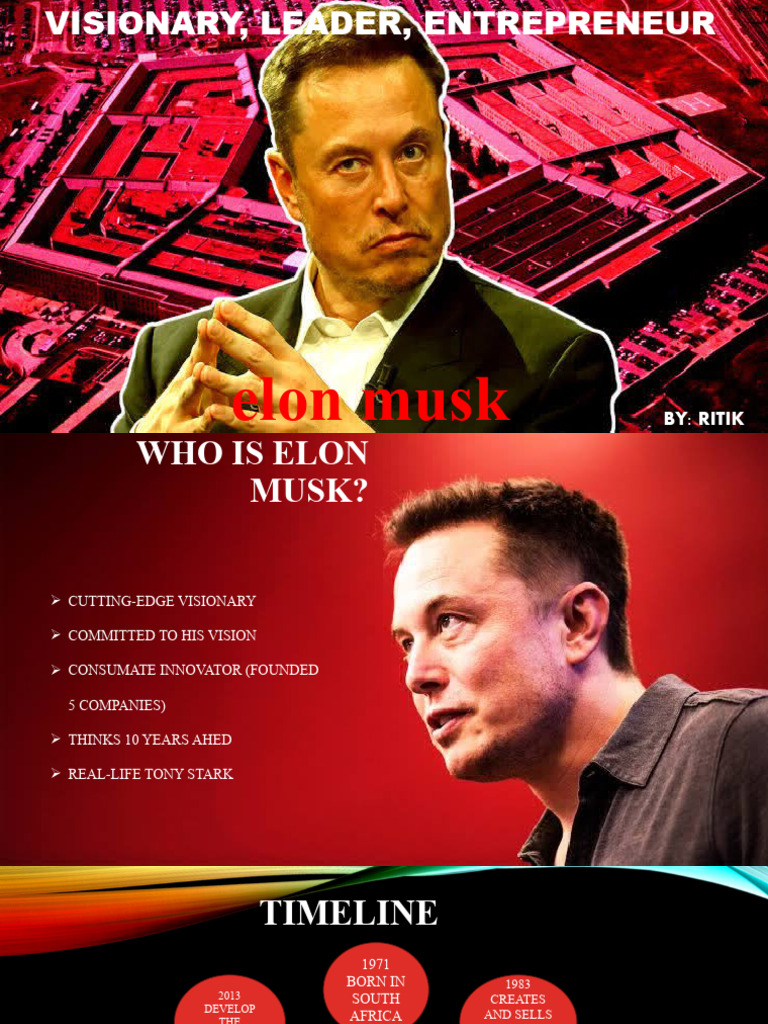 ELON MUSK | PDF | Elon Musk | Outer Space ELON MUSK | PDF | Elon Musk | Outer Space