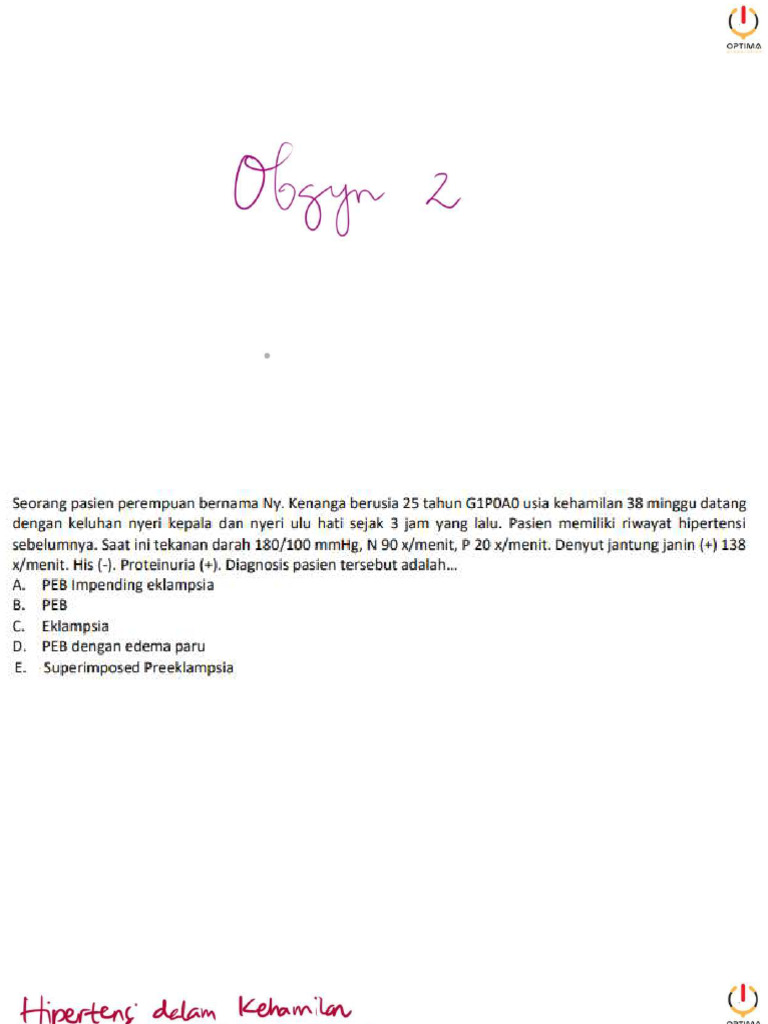 Obgyn 2 UMI | PDF