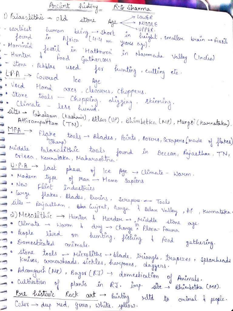 Ancient History (RS SHARMA) | PDF