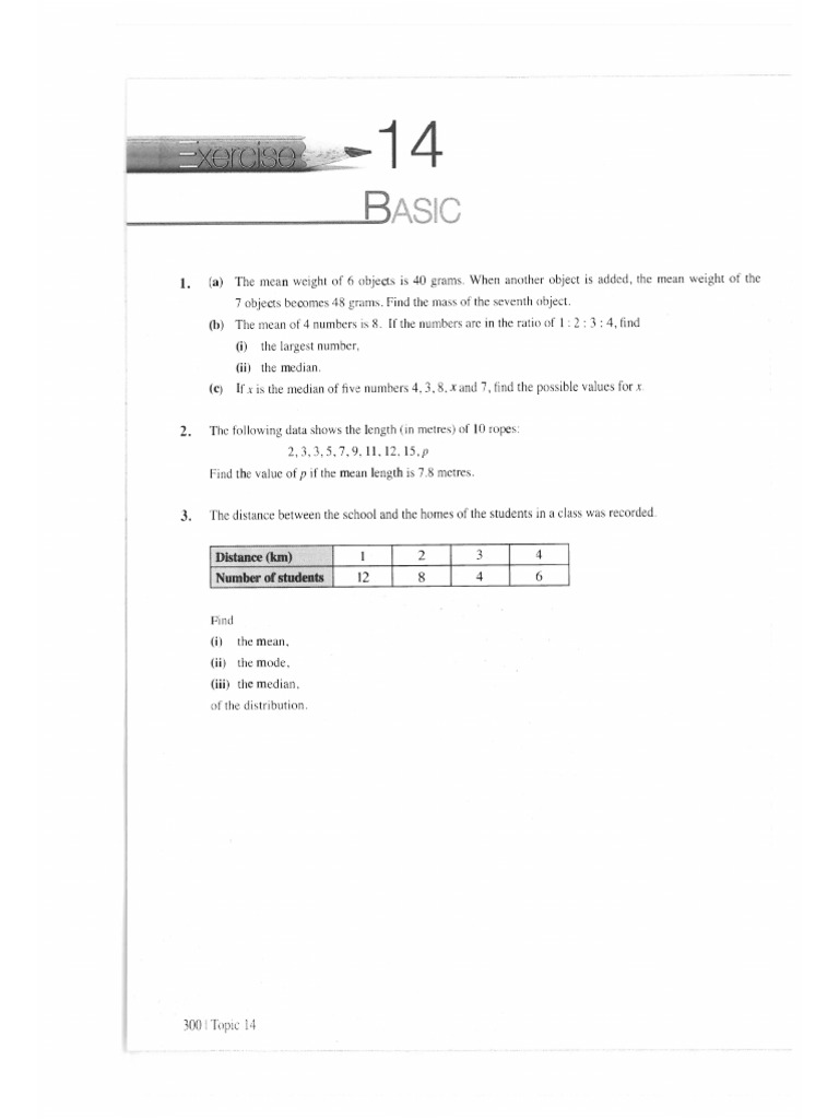 20 Averages and Stem and Leaf | PDF