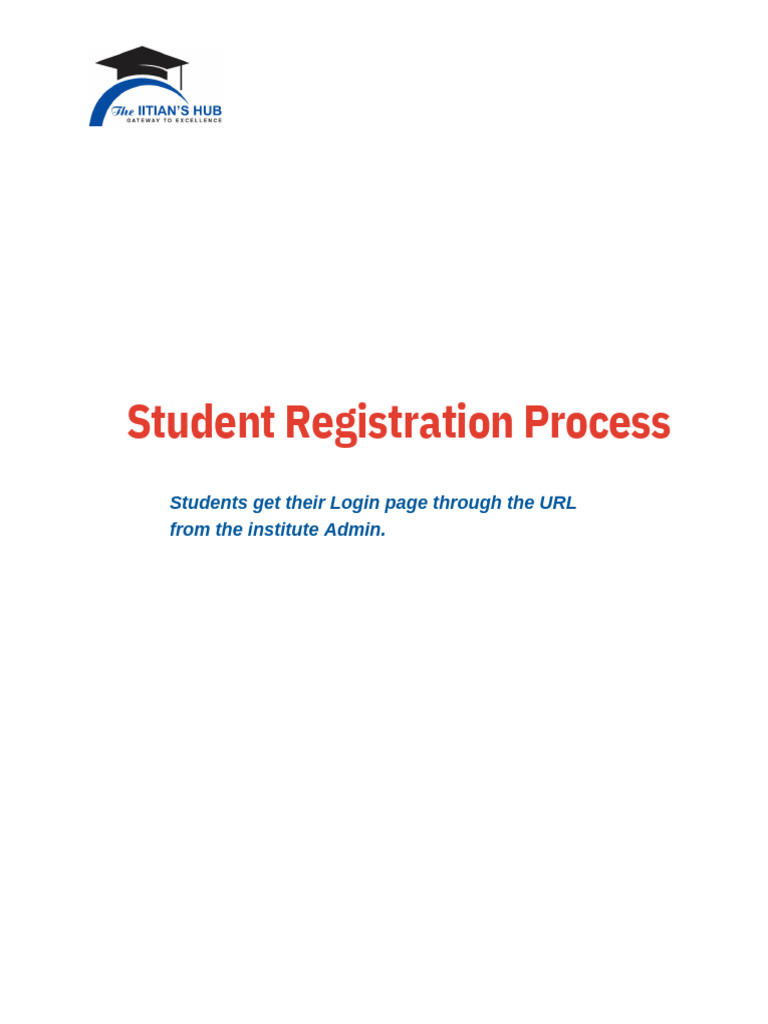 Student Registration Process DIY | PDF | Career & Growth | Business
