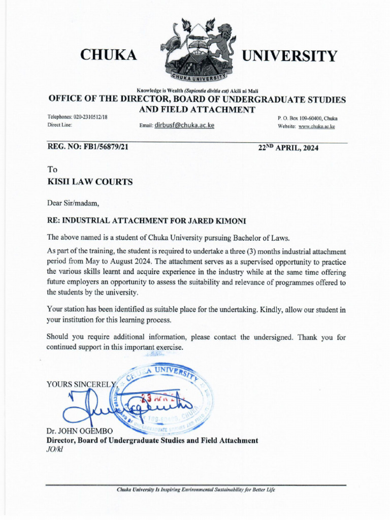 Attachment Letters | PDF