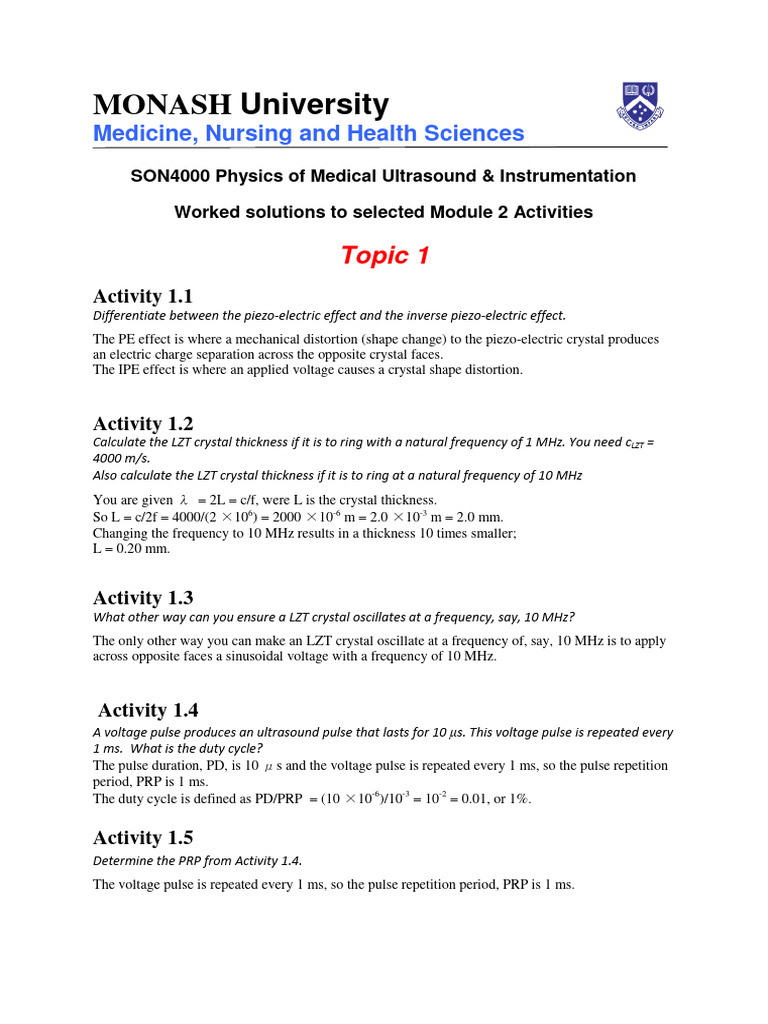 Module 2 Activity Solutions | PDF | Frequency | Hertz
