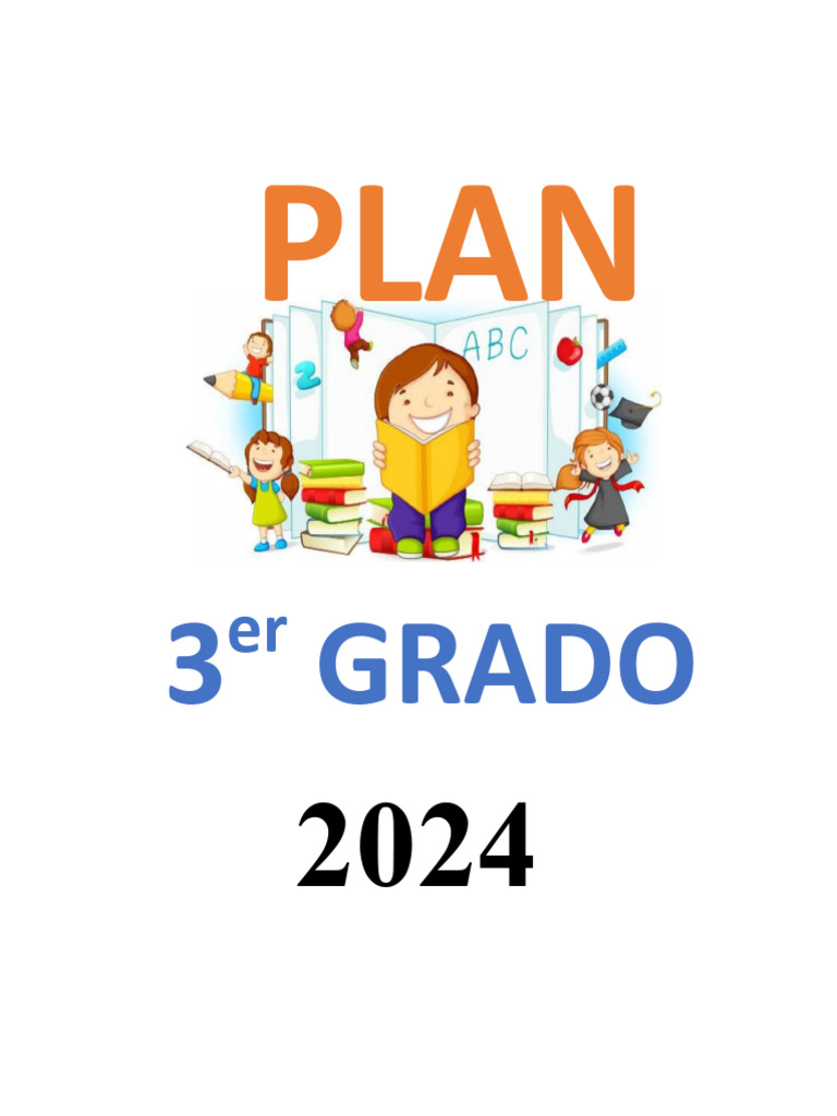 Plan Lector 3° 2024 | PDF | Maestros | Cognición