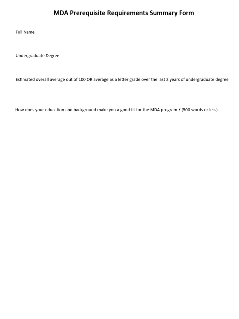 MDA Supplemental Form | PDF | Statistics | Calculus