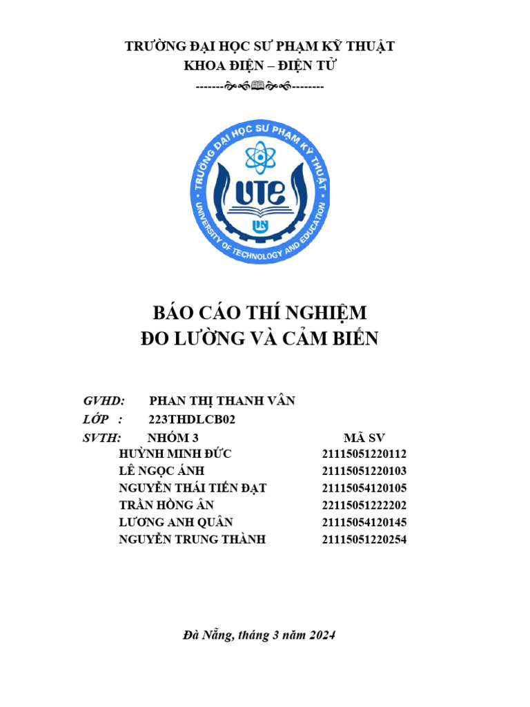Bao Cao TN DLCB Nhom 3 | PDF
