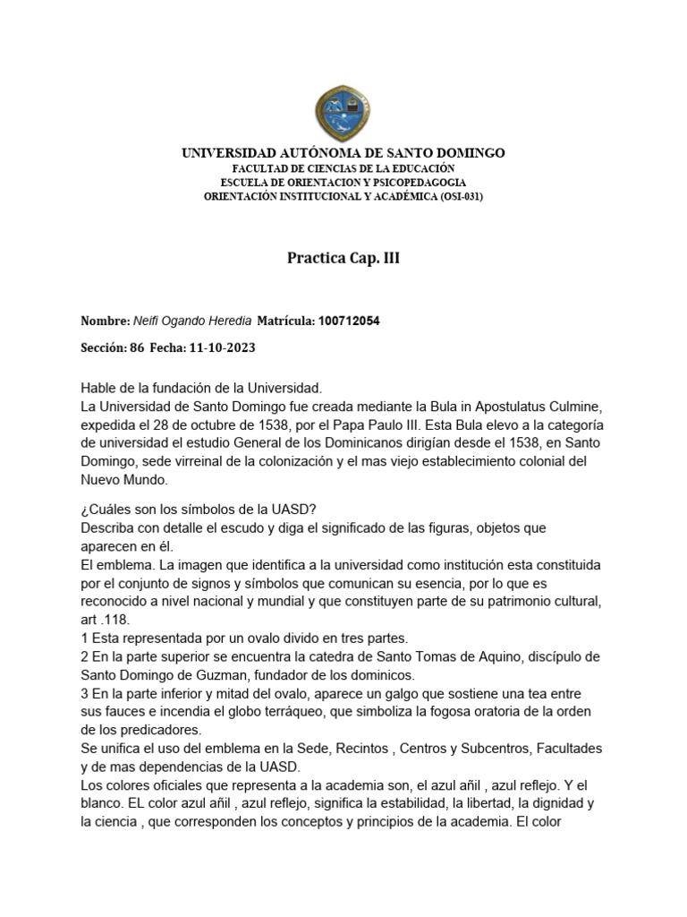Tarea Cap. LLL | PDF | Universidad Tarea Cap. LLL | PDF | Universidad