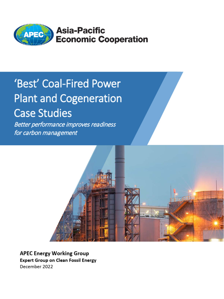 Best Coal Fired Power Plant and Cogeneration Case Studies | PDF | Coal ...
